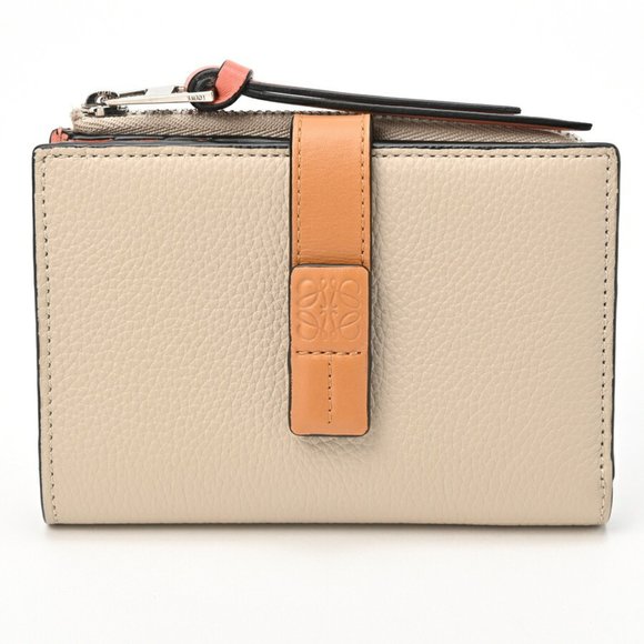 Loewe | Accessories | Loewe Zip Bifold Wallet C66p30x02 Light Oats ...